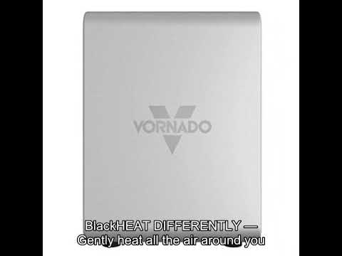 Vornado VMH10 Personal Metal Heater with 2 Heat Settings, Black