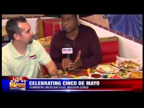 Sombrero Mexican Food on KUSI Morning News - Cinco de Mayo #1