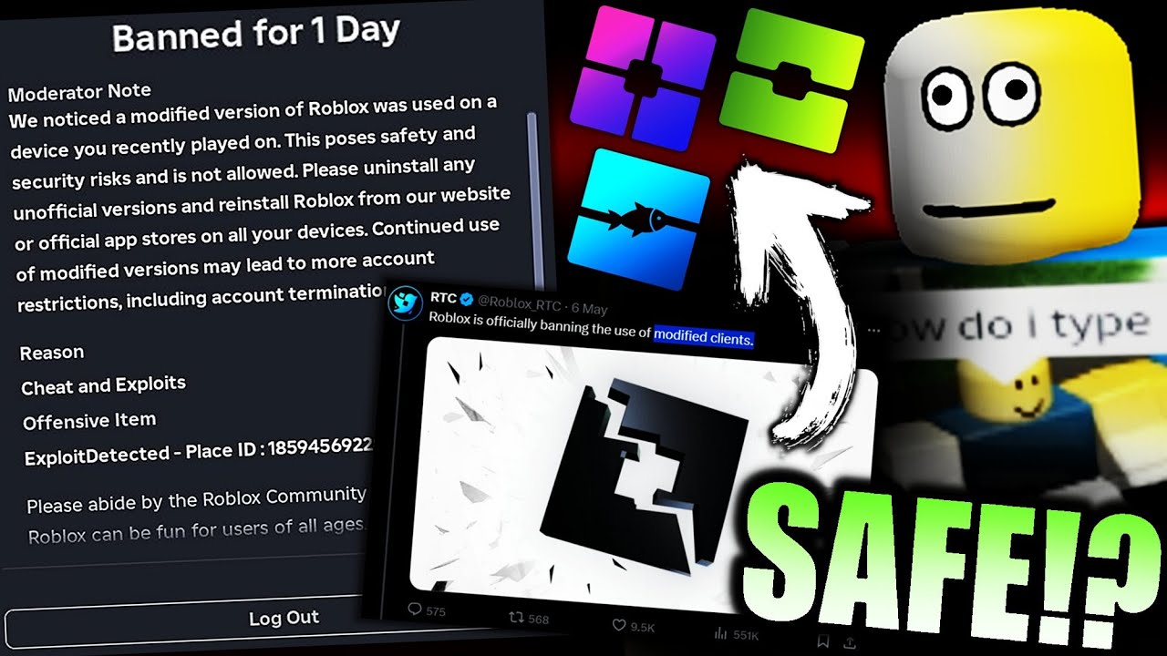 The truth about the new modified client bans... (ROBLOX)