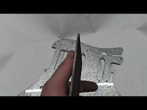 Platinum Silver Glitter Tremolo Trem Spring cover fits Fender | Reverb