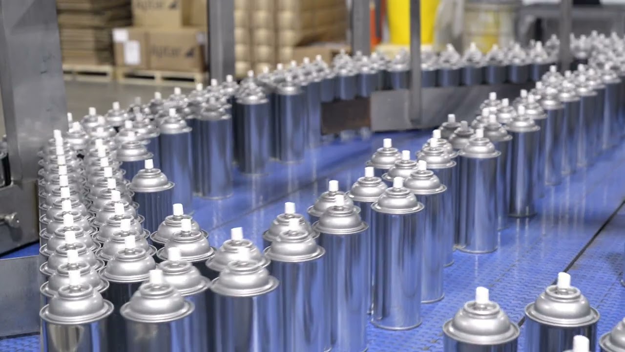 How Aerosol Cans Are Made: Inside Diamond Vogel