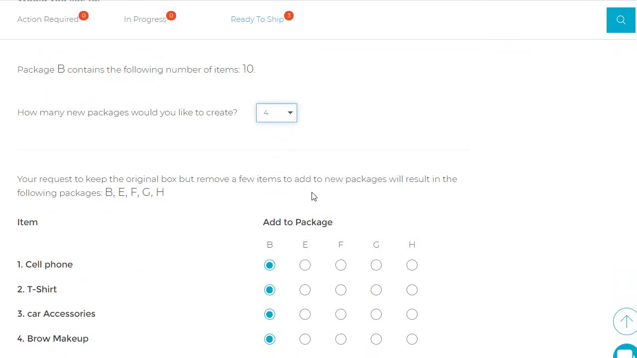How To Split A Single Package Into Multiple Packages