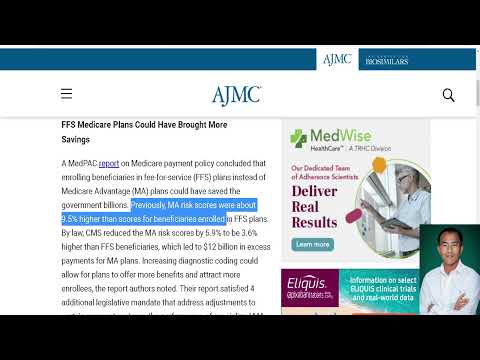 What We’re Reading: FFS Medicare Savings - AJMC. Breakdown for beneficiaries & healthcare providers