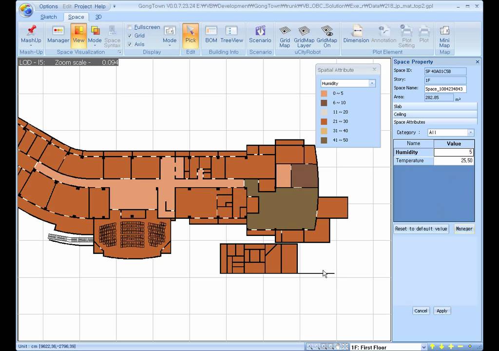 ArchiSpace - Space visualization