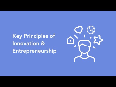 Innovation & Entrepreneur Tutorial Overview