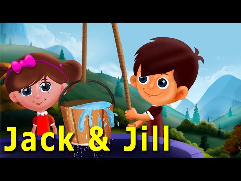 Jack And Jill Nursery Rhyme - Fun & Educational Song For Kids! | Kids Song Channel