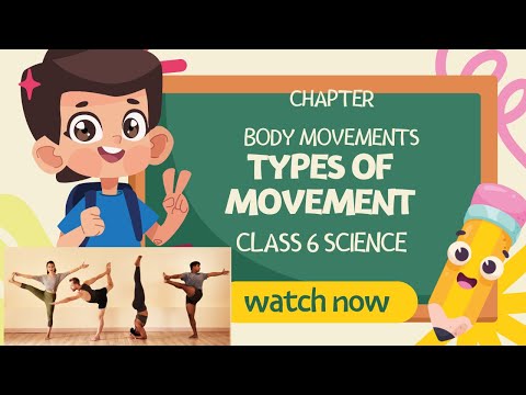 🔬 Body Movements | Types of Movement | Class 6 Science