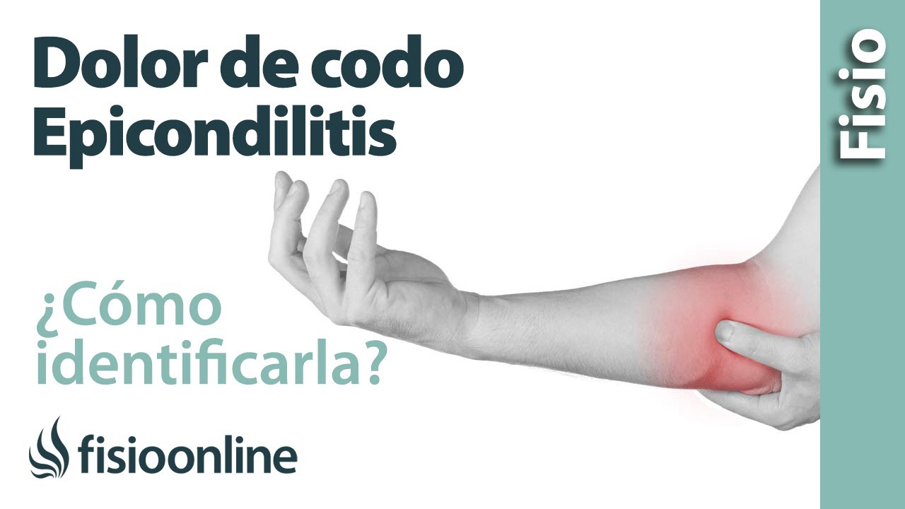 Cómo saber si tienes epicondilitis o codo de tenista