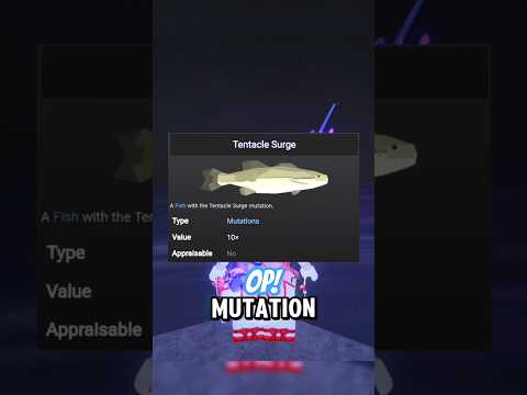 Tentacle Surge mutation 10x in Fisch 💀 #fisch #roblox
