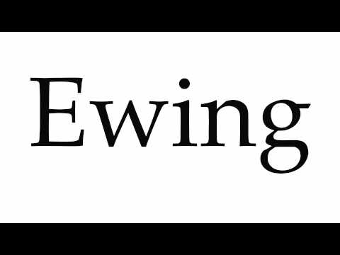 How to Pronounce Ewing