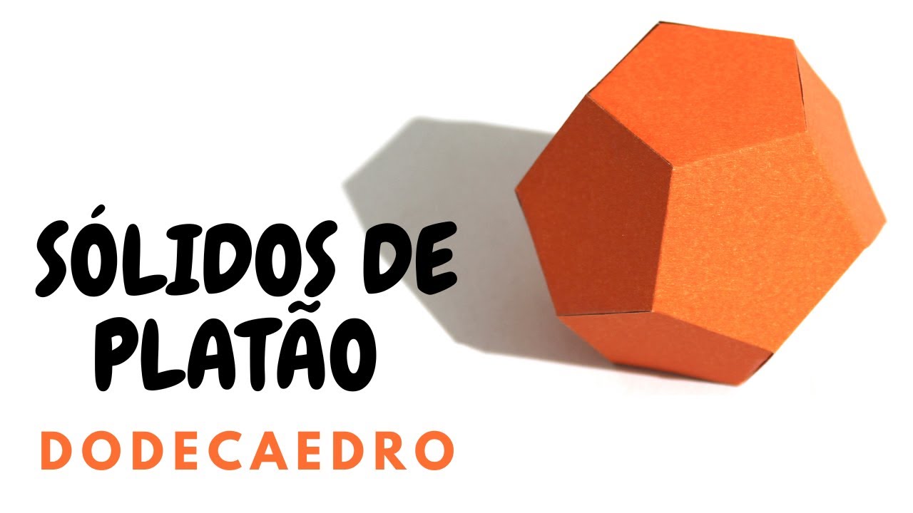 SÓLIDOS DE PLATÃO NA GEOMETRIA SAGRADA  -  DODECAEDRO