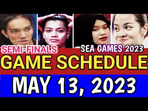SEA GAMES 2023 SEMI-FINALS WOMENS VOLLEYBALL GAME SCHEDULE! #seagames2023 #gameschedule #semifinal