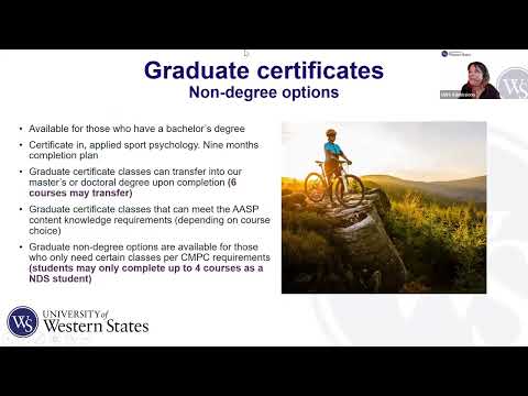 UWS Sport and Performance Psychology - Online Masters & Certification