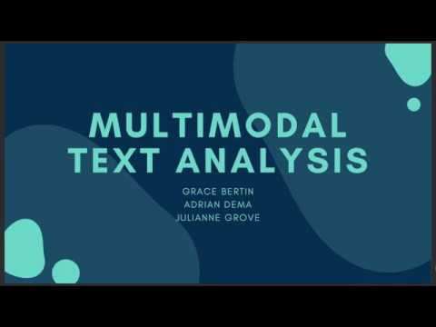 WRIT 201 Proj 1- Multimodal Texts