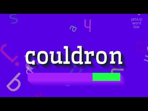 COULDRON - HOW TO PRONOUNCE COULDRON?