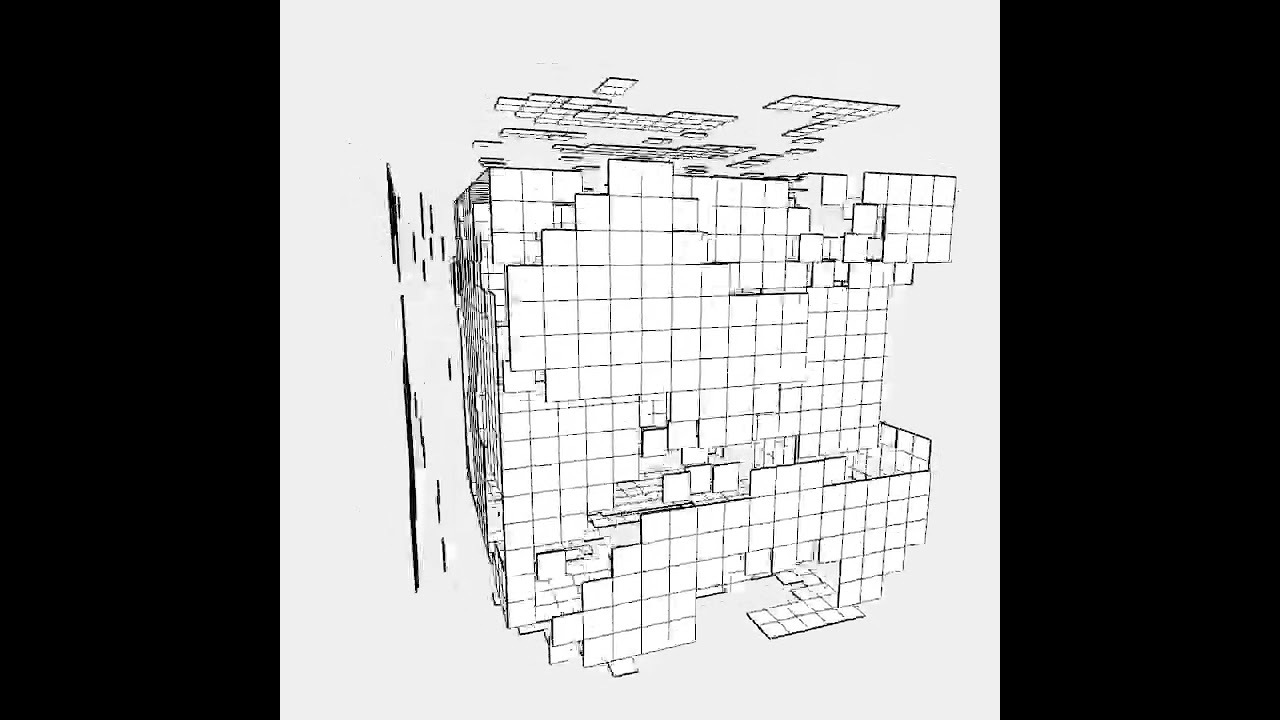 Two layer boxes. #openframeworks #programming #creativecoding