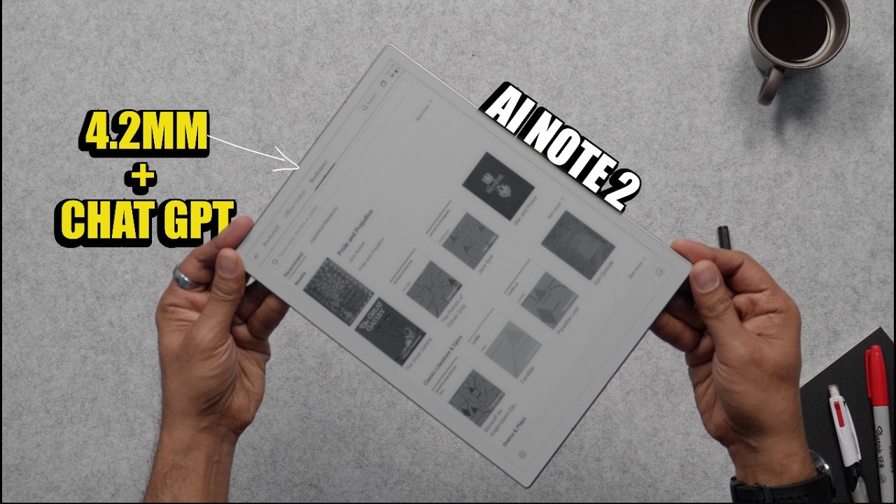 The Worlds Thinnest Tablet Has A Secret Weapon…But There's A Catch | iFlytek AiNote 2