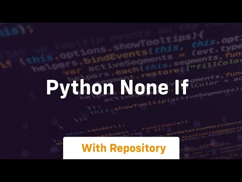 python none if