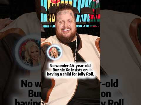 No wonder 44-year-old Bunnie Xo insists on having a child for Jelly Roll. #entertainment