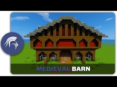 Medieval Barn Tutorial Minecraft Project