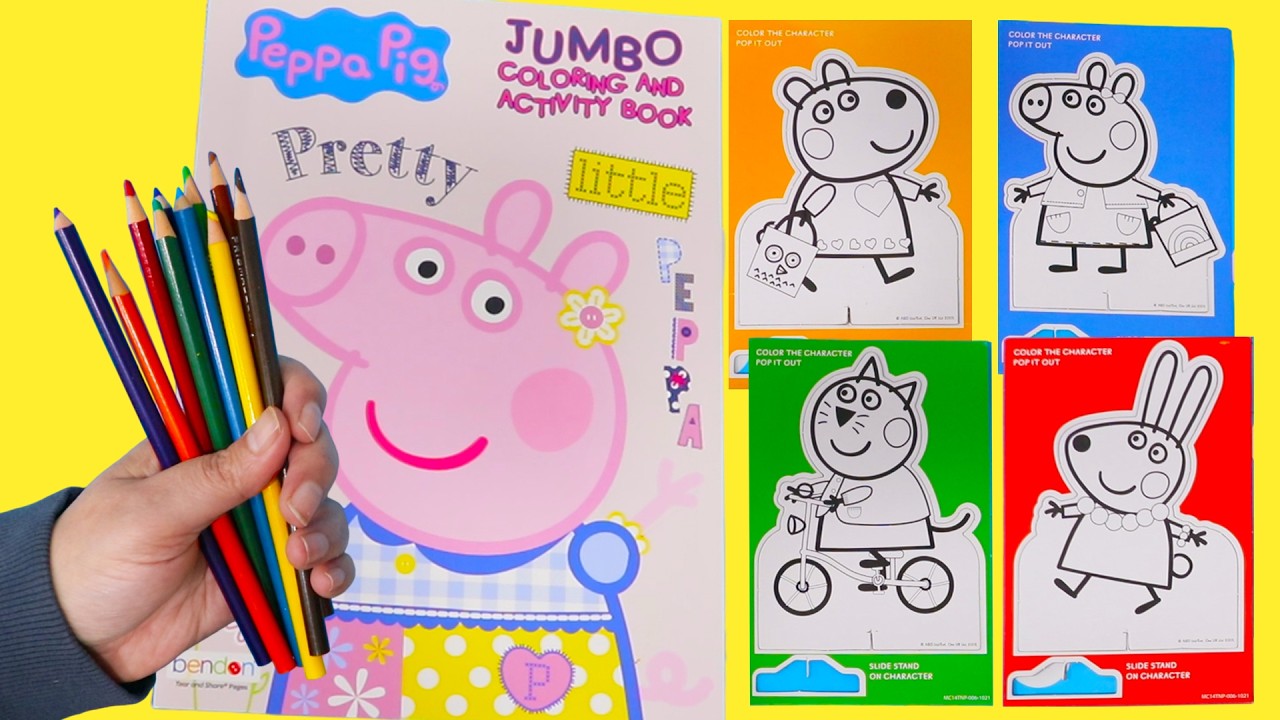 Actividades para colorear de Peppa Pig