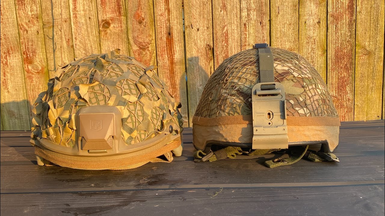 British army MK7 & Virtus helmets