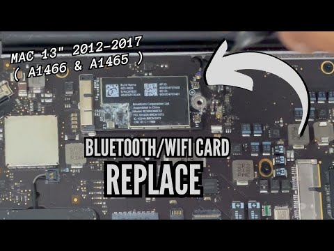 Wifi/Bluetooth Card Replacement Mac 13" 2012-2017 ( A1466 & A1465 )