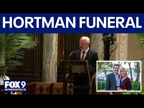Gov. Tim Walz delivers eulogy for Melissa and Mark Hortman [FULL]