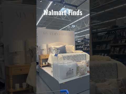 Walmart Finds | gorgeous bed display 