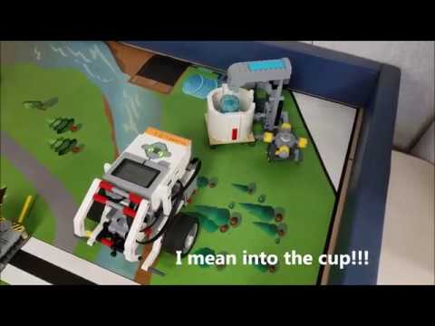 "The Most Epic No Look Shot By A LEGO Mindstorms EV3 Robot!!!" The Refill Mission