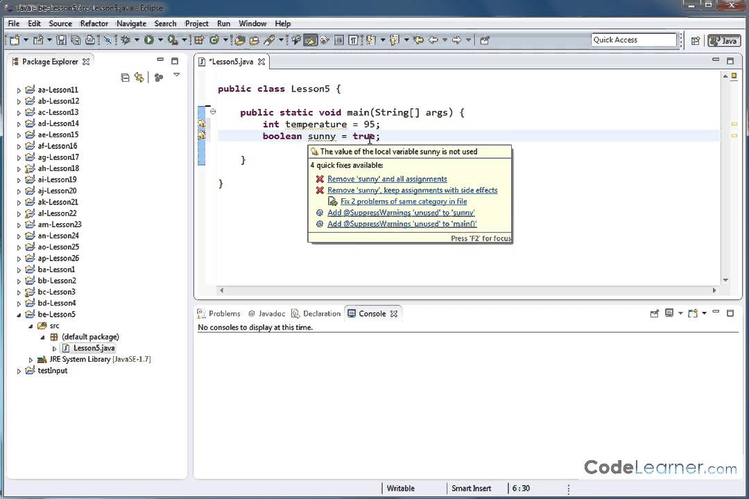 Mastering Java, Vol 2   Lesson 5   Nested If Statements