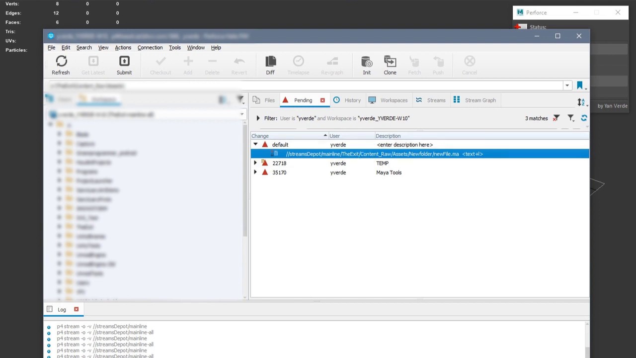 [Maya] Perforce Helper