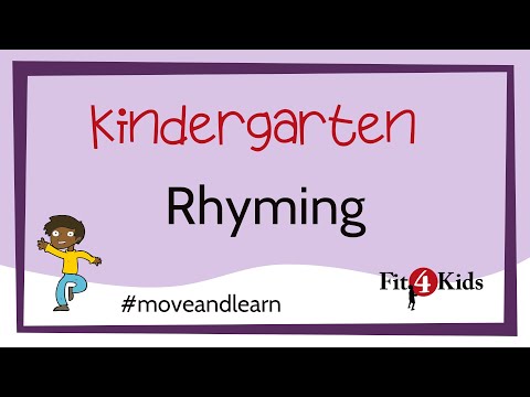 Kindergarten Reading - Rhyming - WI