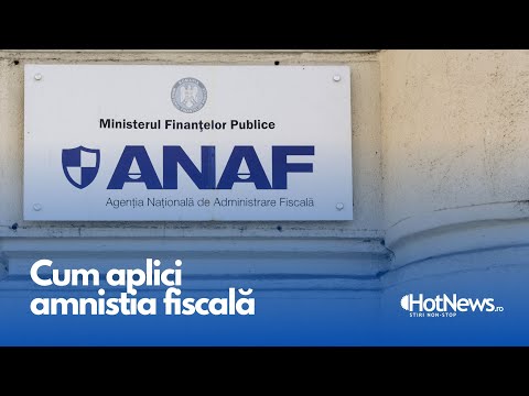 Cum aplici amnistia fiscală si cum se completează notificarea/cererea - Cornel Grama