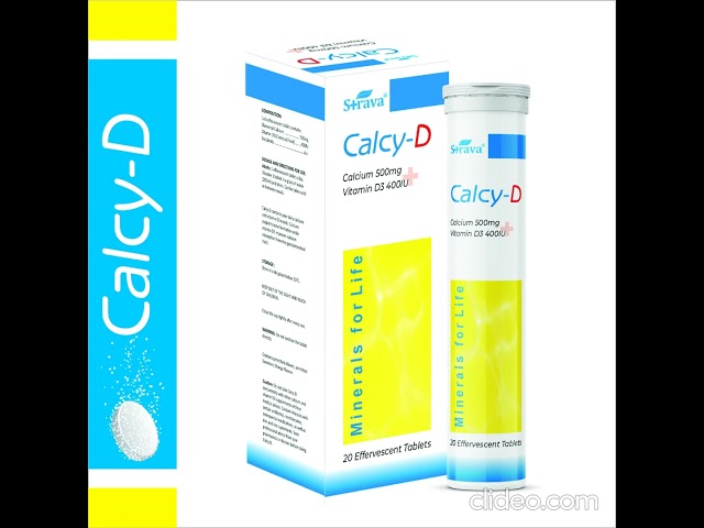 Nutraceutical Effervescent Tablets - CALCIUM CARBONATE AND VITAMIN D3 ...