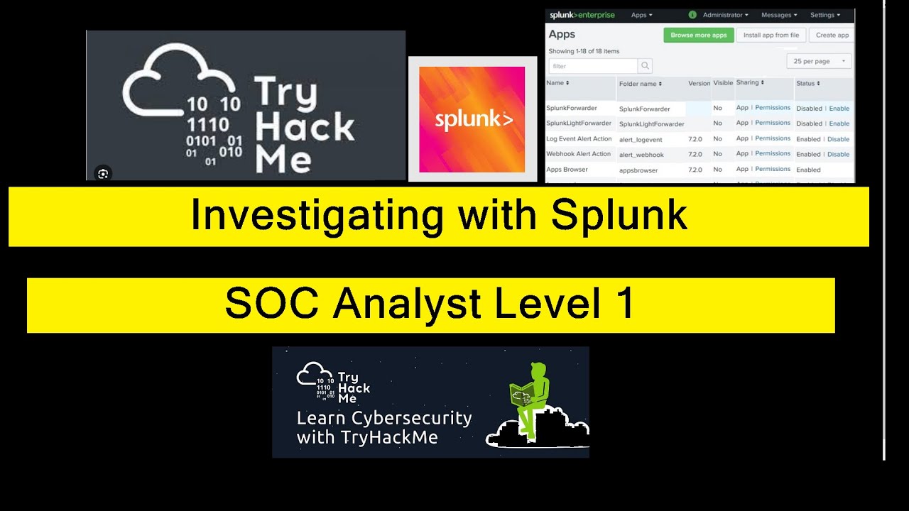 Investigating with Splunk  SOC Level 1 - TryHackMe