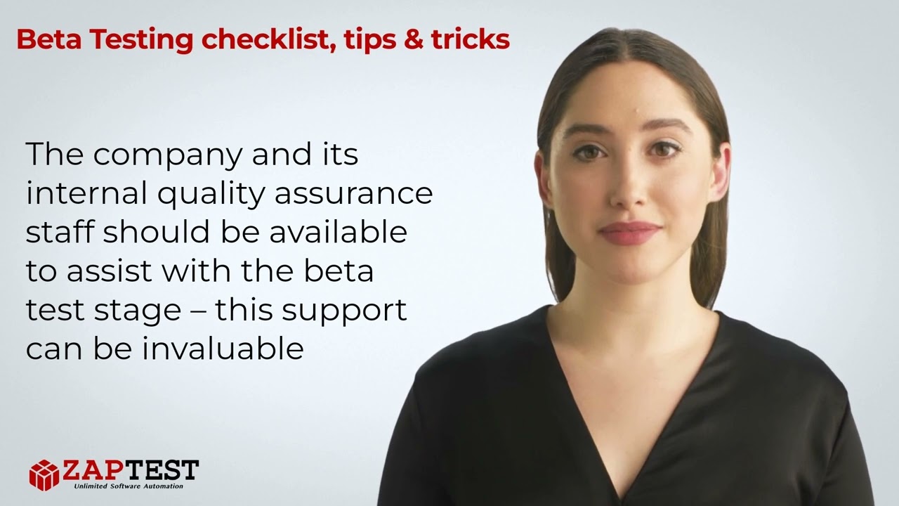 Beta Testing checklist, tips & tricks