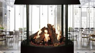 Montigo Custom CR324 Round Fireplace - Hearth Appliances