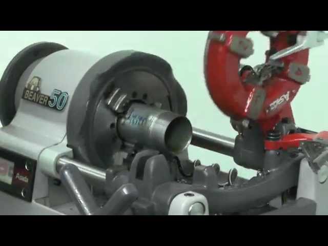 Pipe Threading Machine - Asada Beaver50 Electric Pipe Threading Machine ...