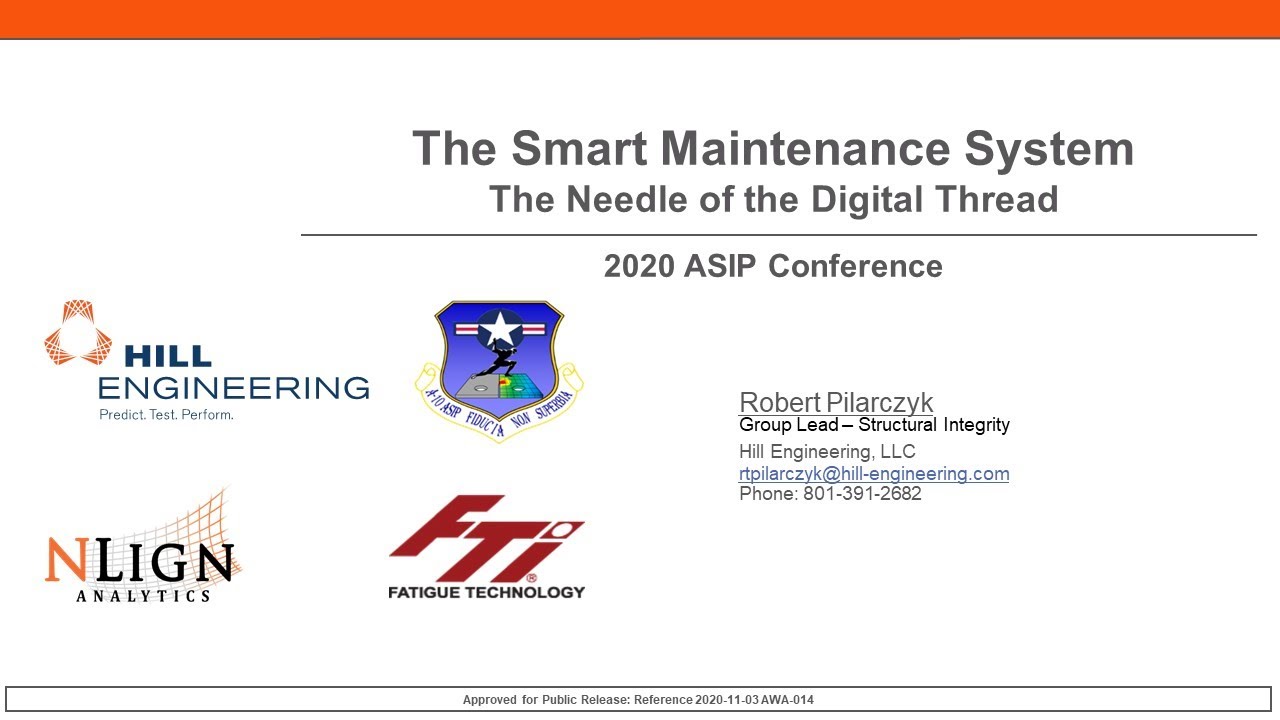 Smart Maintenance System - ASIP 2020