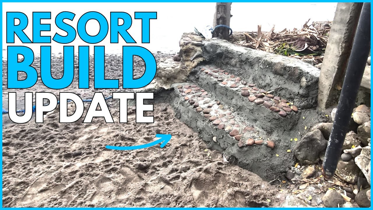 New entrance for the dive resort