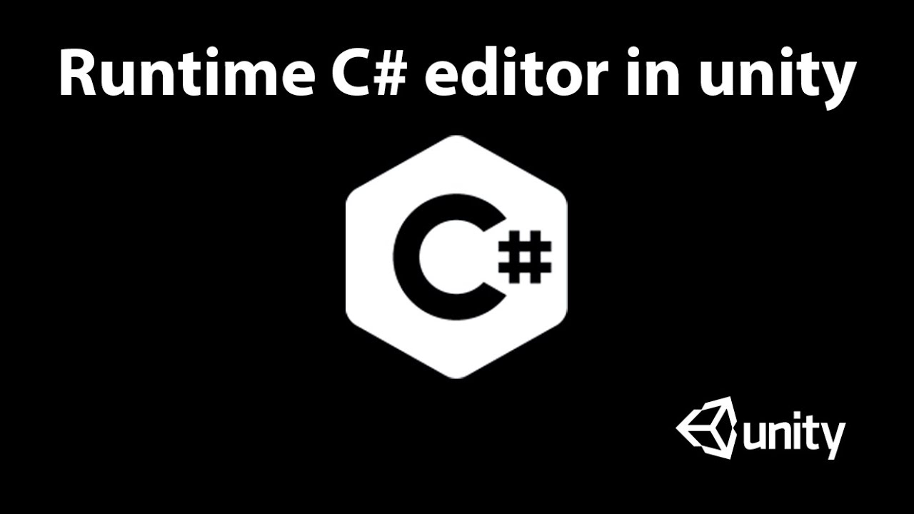 Runtime C# editor in Unity