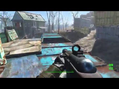 Fallout 4 (Hidden Emergency Shelter) Big John's Salvage HD