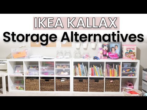 IKEA KALLAX Alternative Storage Bins, Containers, and Boxes That Fit PEFFECTLY for Organizing Space