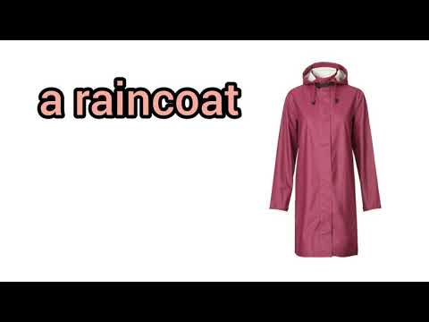 How to Pronounce Raincoat in American English