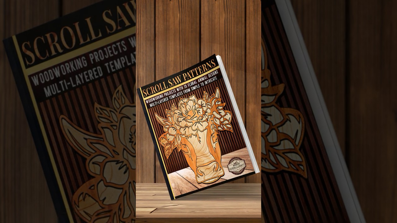 🌸 35 Stunning Floral Animal Scroll Saw Patterns You’ll Want to Try | DIY Woodworking Magic!