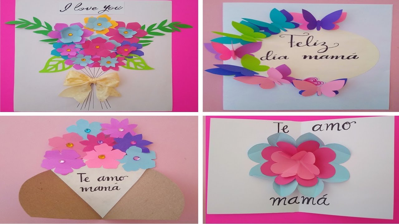 Beautiful cards for Mother's Day ❤️
