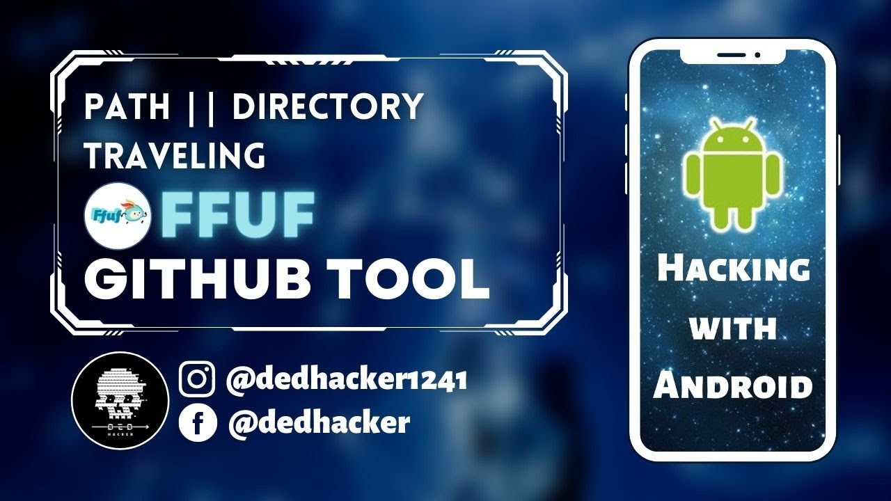 How to install FFUF tool in mobile for directory travelling | Hacking on mobile | @DedHACKER