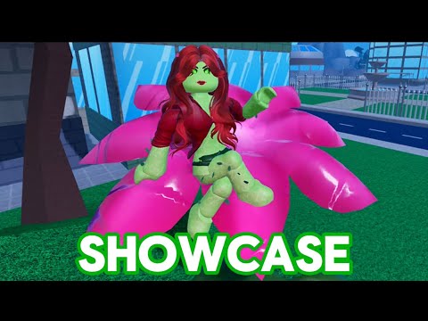 New poison ivy skin showcase + some changes in heroes online world roblox