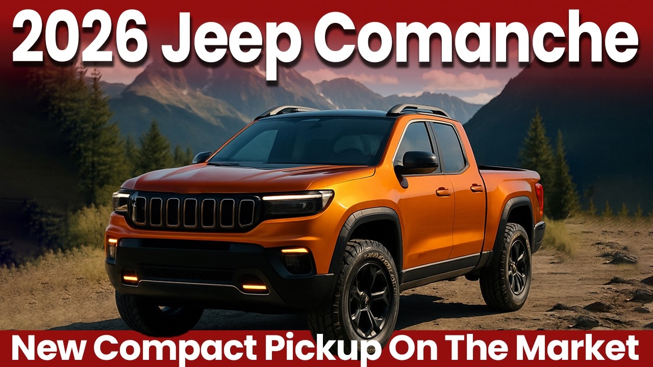 2026 Jeep Comanche – America’s New Compact Truck King!